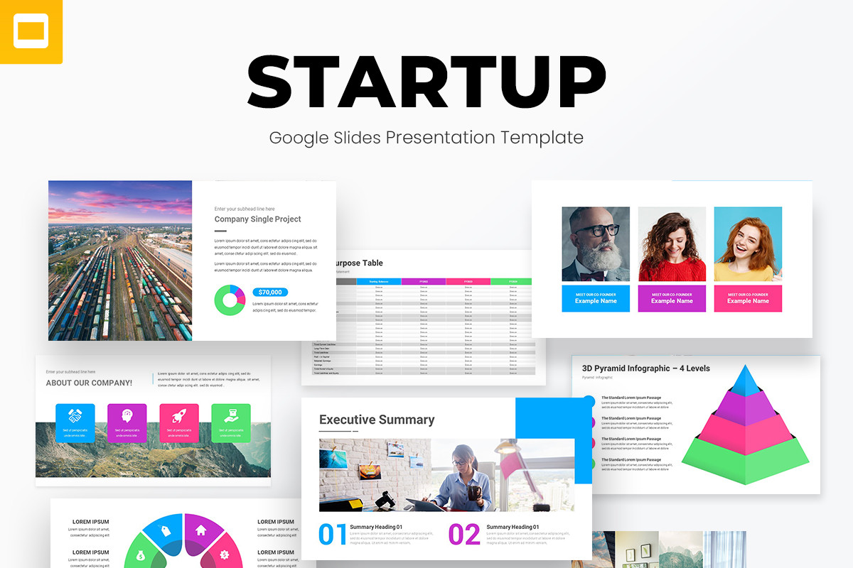 Startup Google Slides Presentation Template | Nulivo Market